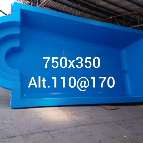 Piscina Rectangular 7 x 3,4 Prof. (1 a 1,7) - Piscinas Acuario